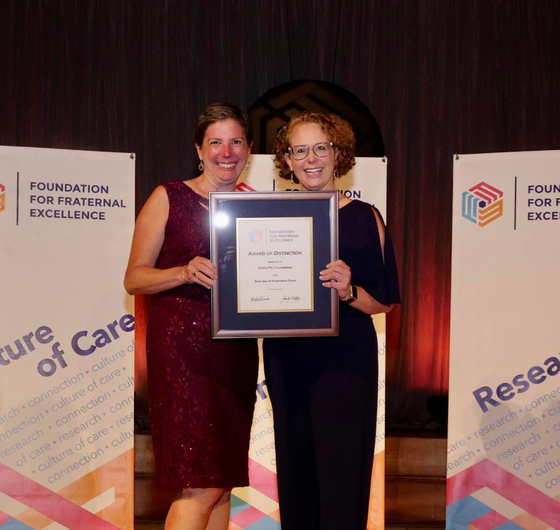 Alpha Phi Foundation Awarded Best Use of a Foundation Grant - Alpha Phi ...